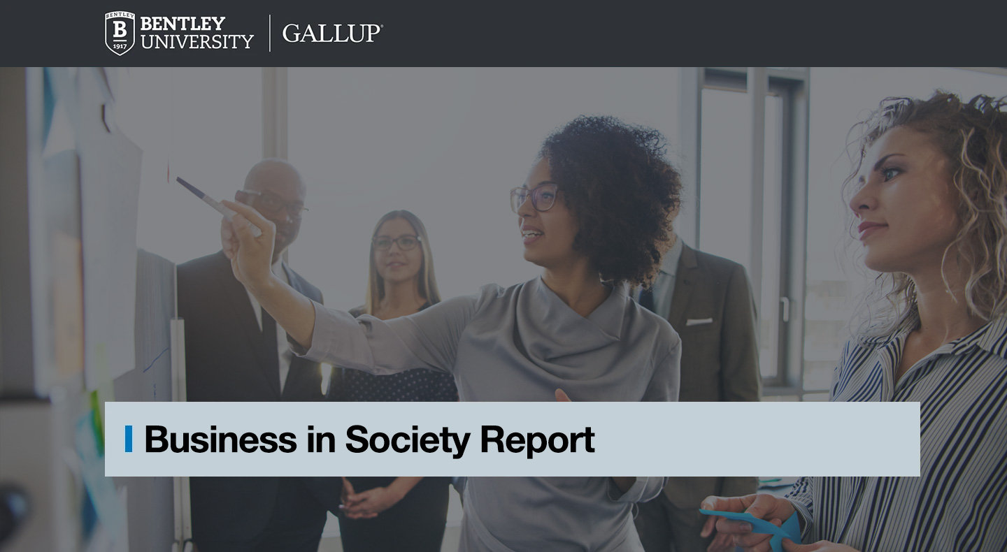 Bentley University-Gallup Business in Society 2025 Report | Bentley ...