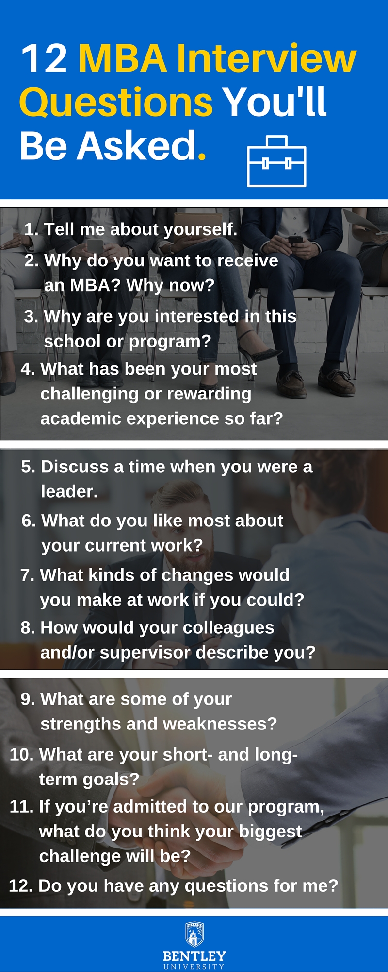 12 MBA Interview Questions