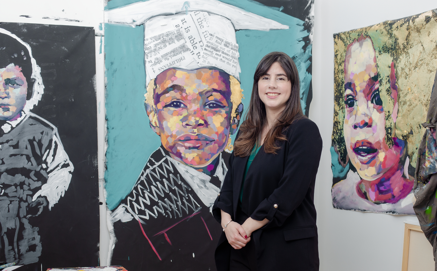 Art and activism blend perfectly for Bentley alumna Maria Rivero