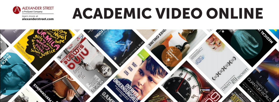 Database of the Month: Academic Video Online | Bentley University
