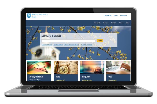 Introducing the new Bentley Library website | Bentley University