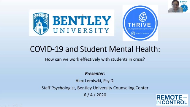Mental Health Teaching Resources | Bentley University Mental Health Teaching Resources | Bentley University