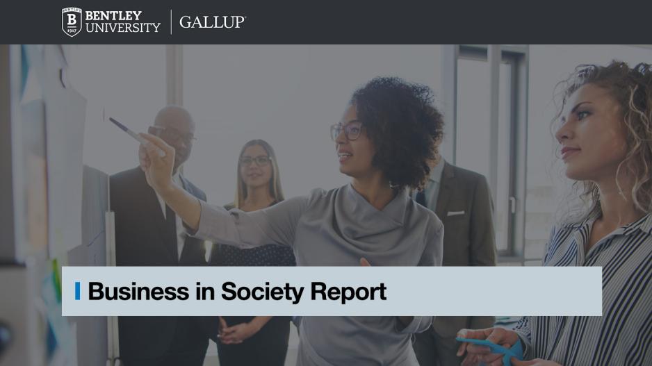 New Bentley University-Gallup Survey | Bentley University