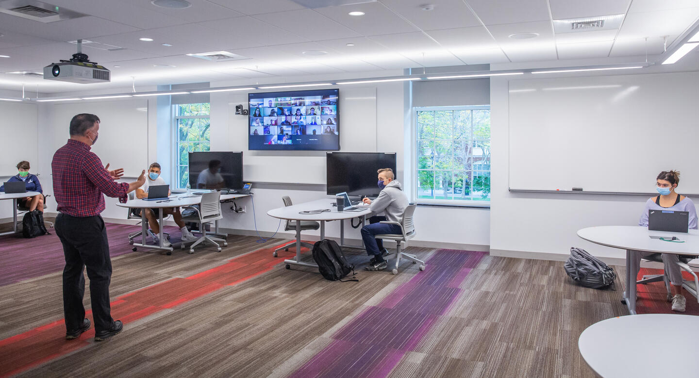 Hybrid Classroom Project | Bentley University